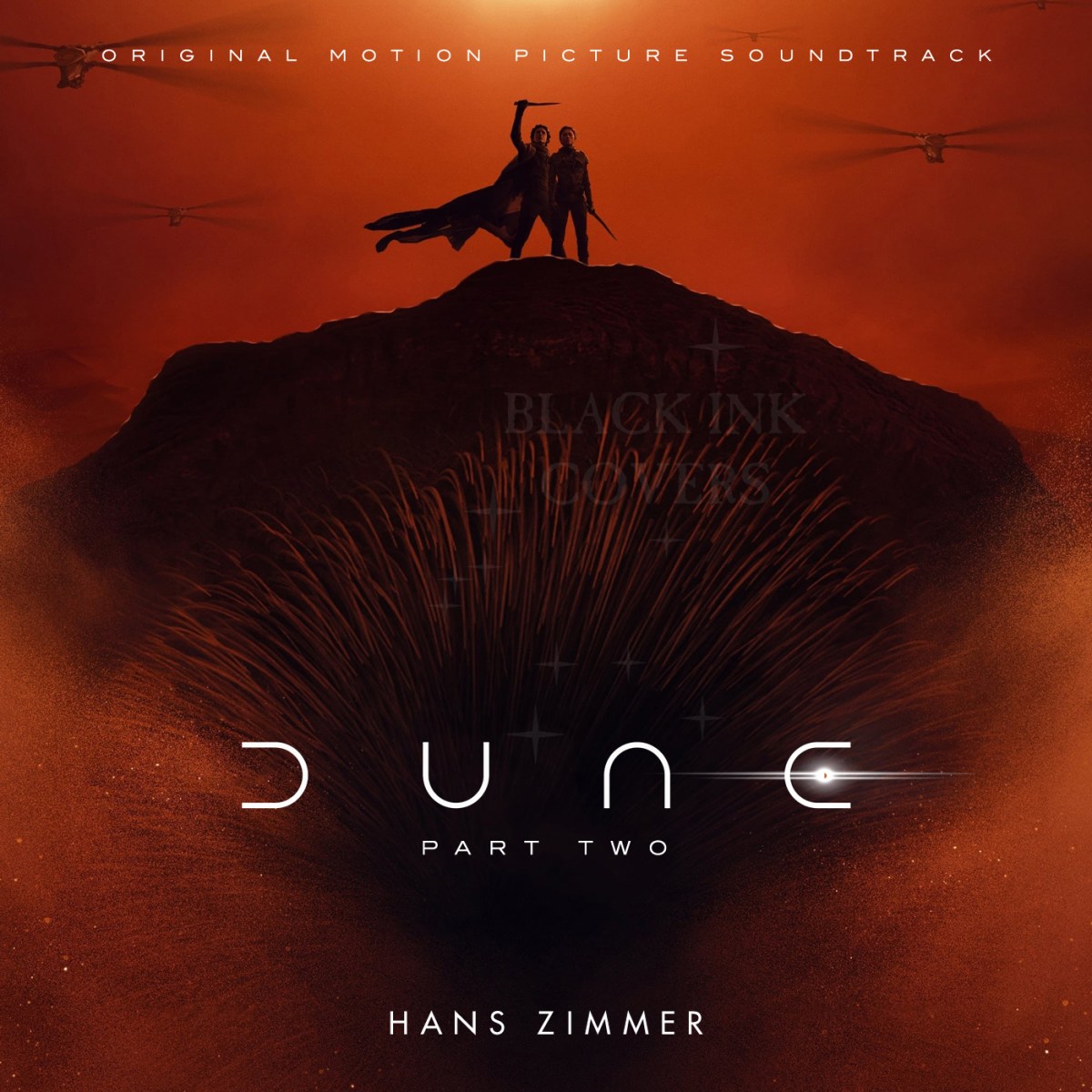 Dune: Part Two – Black Ink Covers
