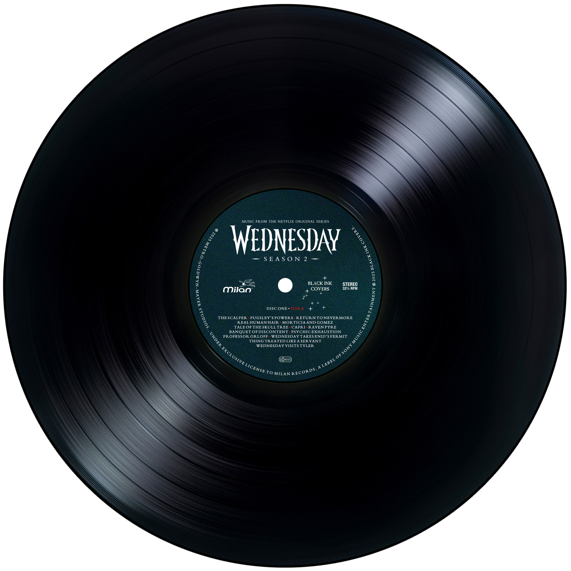 Wednesday: Season 2 – Black Ink Covers